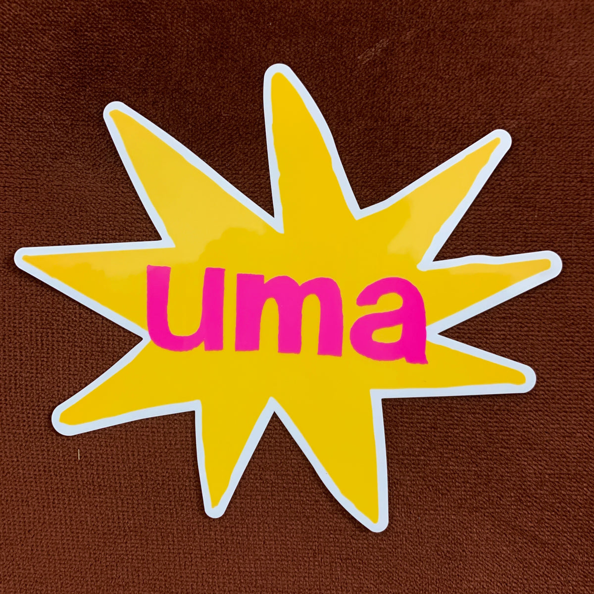 Uma Star 6” Sticker – longboardlovesg