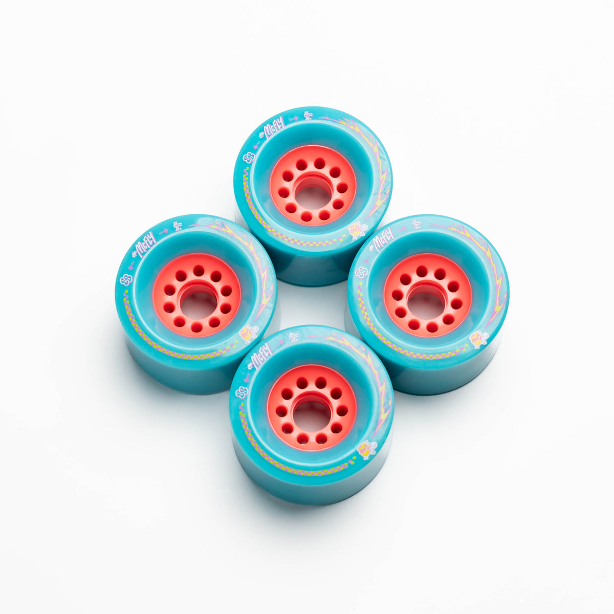 88 Wheels McFly Teal 86mm 76a – longboardlovesg