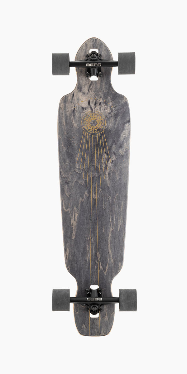 Landyachtz Battle Axe Space Rock 38" Complete – longboardlovesg