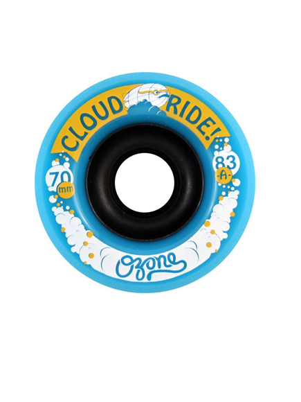 Cloud Ride Ozone 70mm Wheels (Blue) – longboardlovesg