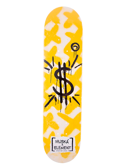 Element Muska Money Deck 7.75" – longboardlovesg