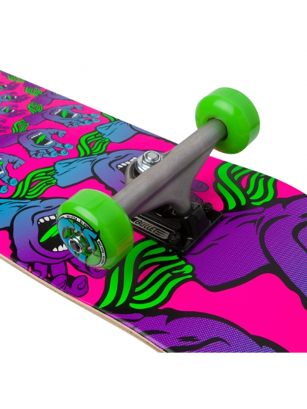 Santa Cruz Mandala Hand Mini Skateboard Complete 7.75" – longboardlovesg