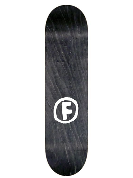 Foundation Doodle Stripe Skateboard Deck 8" – longboardlovesg